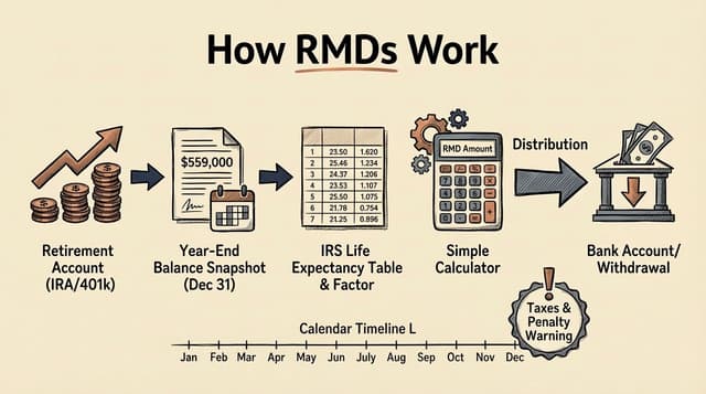 How RMDs Work: The Calculation Explained | SimpleRMD