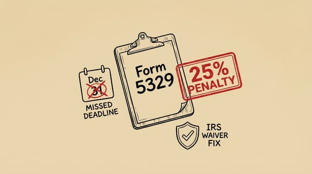 IRS Waiver for a Missed RMD: Penalty Relief | SimpleRMD