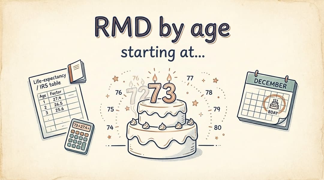 RMD by Age: Factors and Percentages | SimpleRMD
