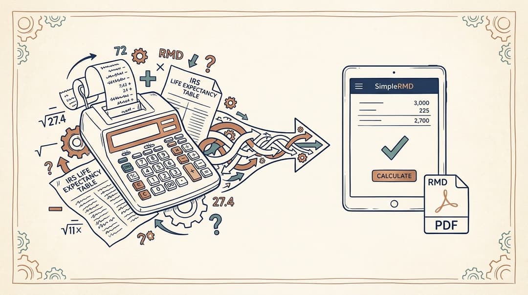 IRS RMD Tables Explained: Find Your Factor | SimpleRMD